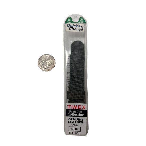 Timex | Accessories | Nwt Timex Prestige Collection Genuine Leather ...